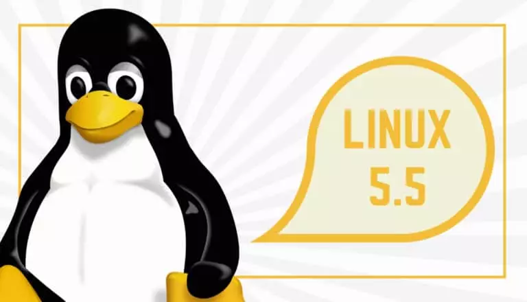 linux yadrosi 5.5 versiyalari
