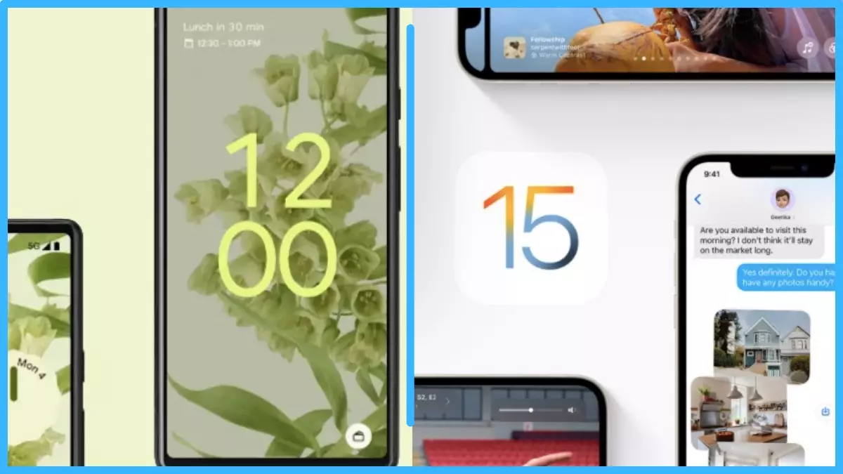Android 12 vs iOS 15: mikä on paras mobiilikäyttöjärjestelmä?