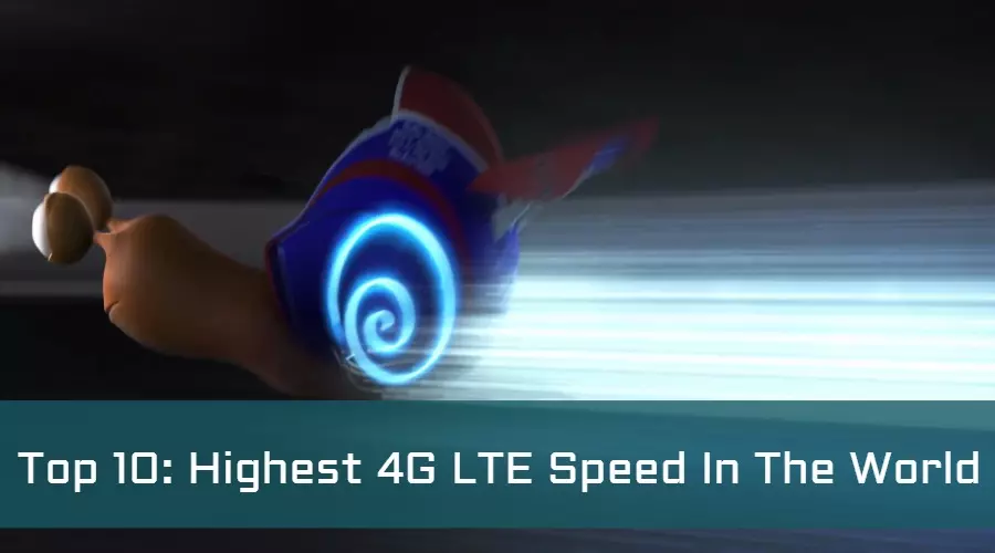 Әлемдегі 4G LTE жылдамдығы ең жоғары 10 ел