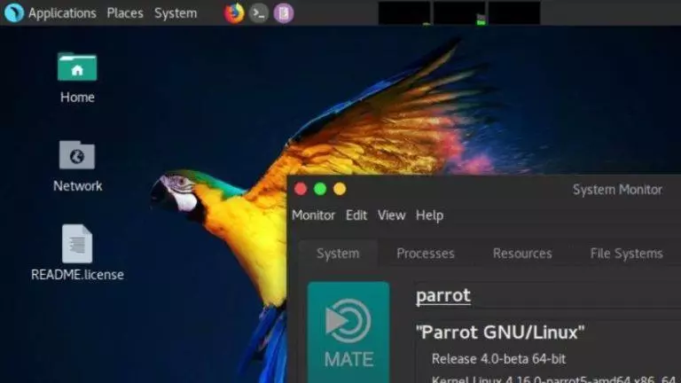 parrot os 4.0