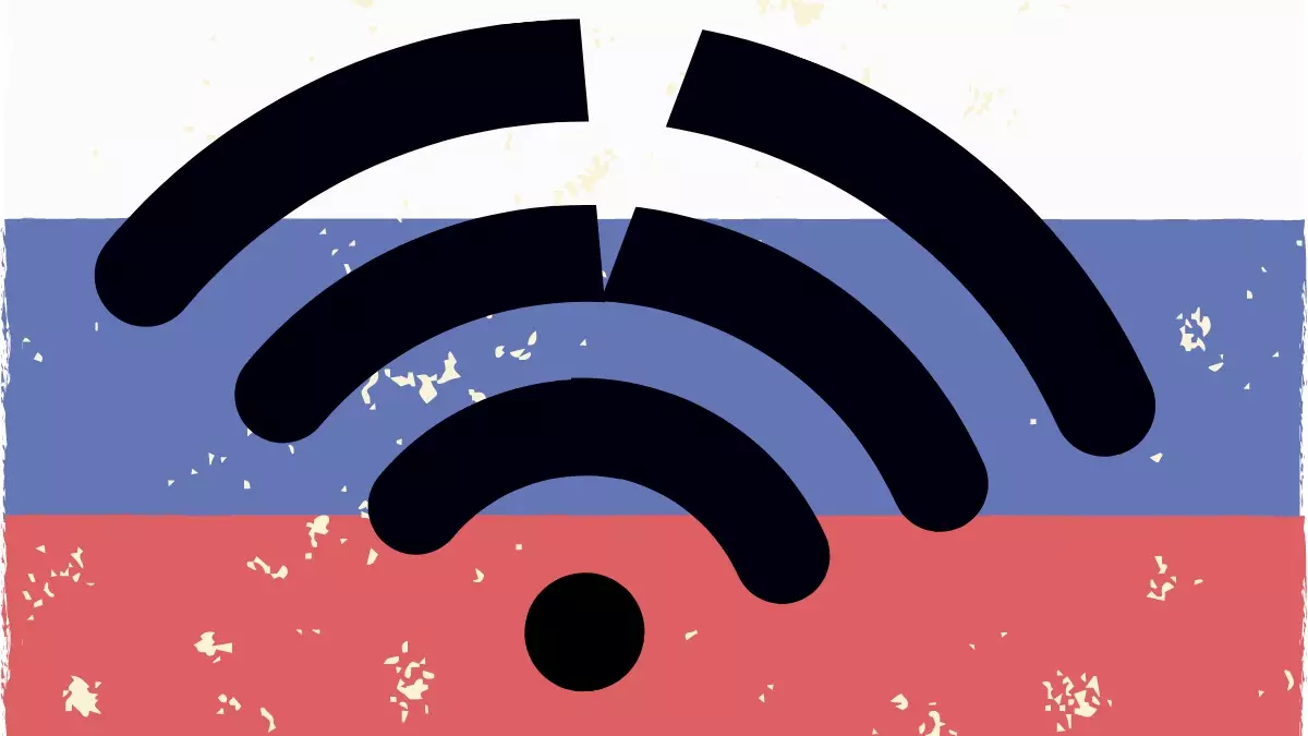 Πεκτική αποσύνδεση από τη Ρωσία, Σπάζοντας μια σημαντική ραχοκοκαλιά στο Διαδίκτυο