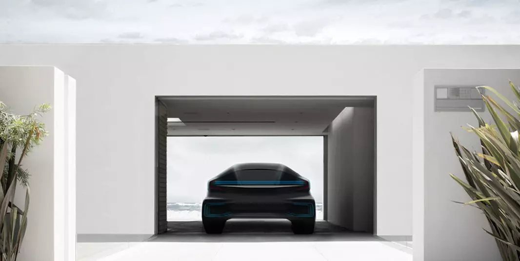Faradėjus-Ateities-elektrinis automobilis