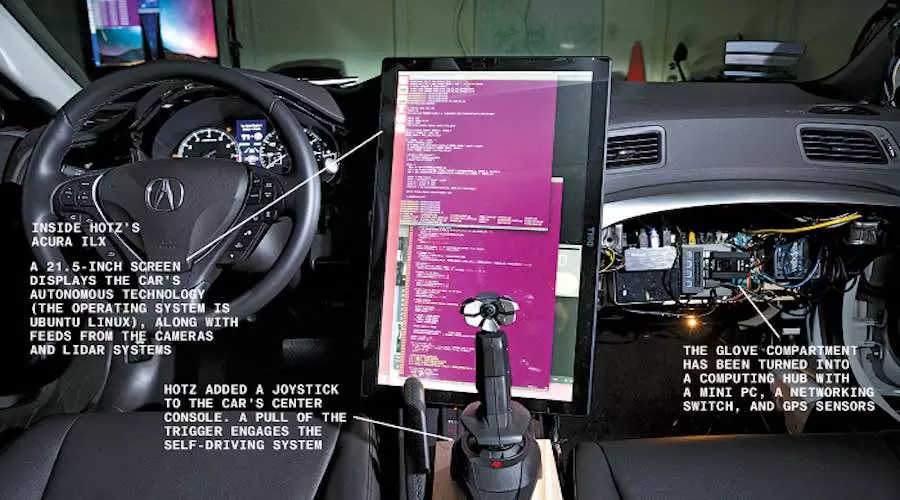 Prvý hacker pre iPhone s otvoreným zdrojovým kódom a hardvérom jeho samoriadiaceho auta