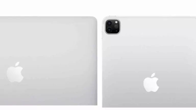 M1 iPad Pro vs MacBook Air alderaketa- irudi agerikoa