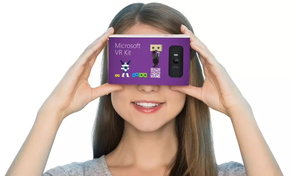 Microsoft desafia o Google Cardboard com seu novo kit VR