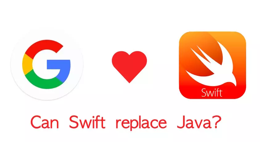 getur swift komið í stað Java Android Google