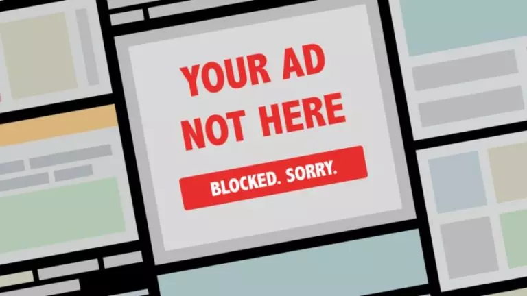 reklama blokována