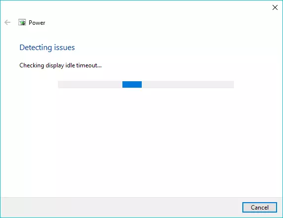 Windows 10 Offer datrys problemau 12 pŵer