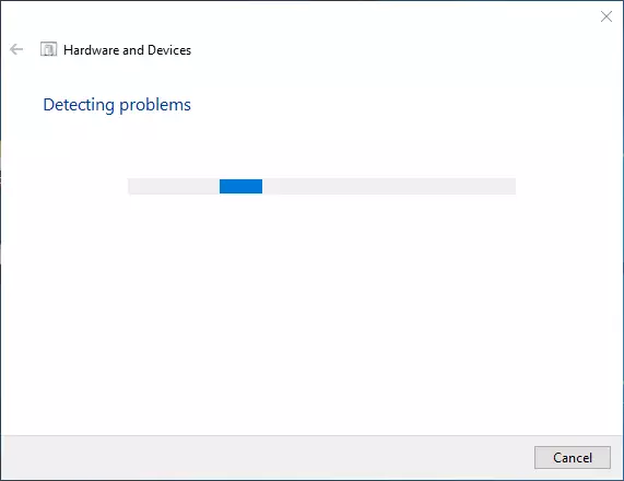 Windows 10 Offer datrys problemau 7 caledwedd