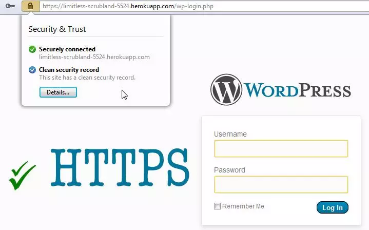 wordpress ssl HTTPS