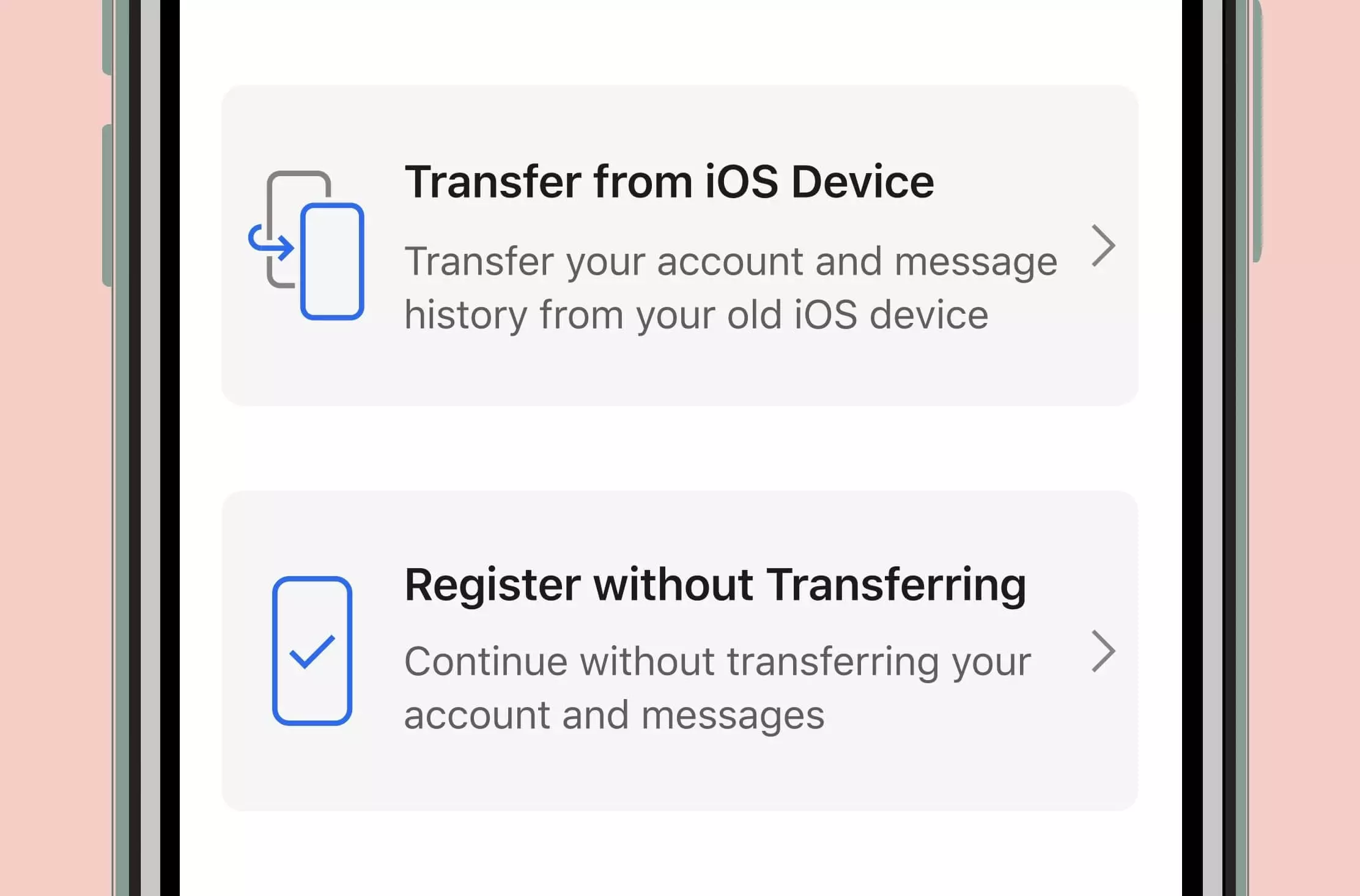 Cara mentransfer Pesan Sinyal Dari iPhone Lama