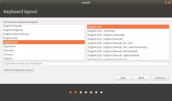 Hoe Ubuntu 18.04 Bionic Beaver-toetsenbordindeling te installeren