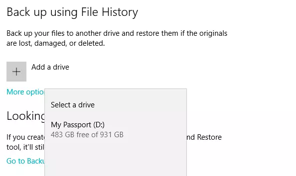 FH2 Windows File History