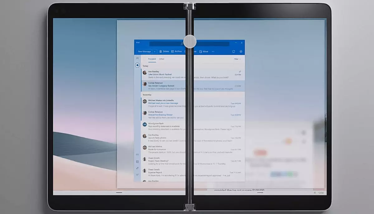 Емулаторът на Windows 10X на Microsoft ви позволява да изпитате операционна система с два екрана