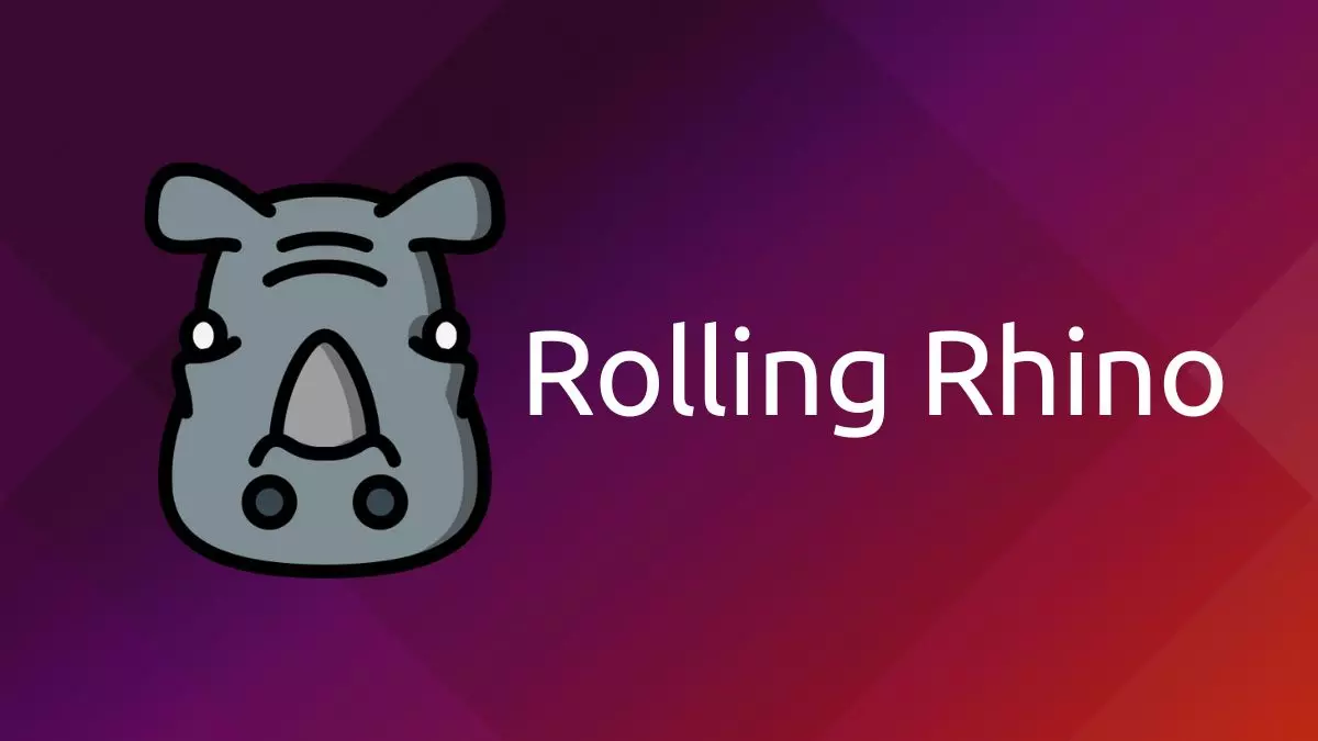 Aquí tes como instalar Ubuntu Rolling Rhino no teu PC