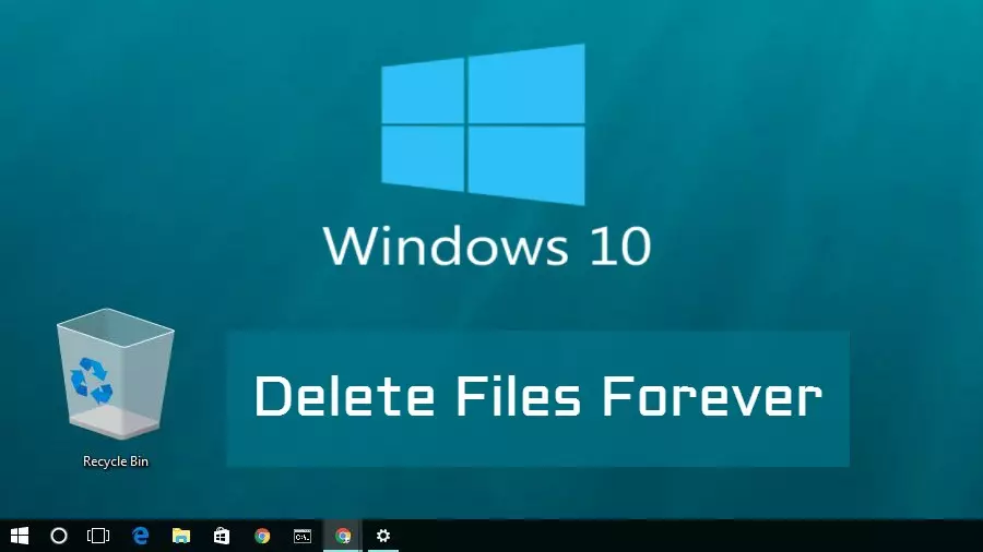 Cách xóa tệp trên Windows 10 mà không cần gửi nó vào thùng rác