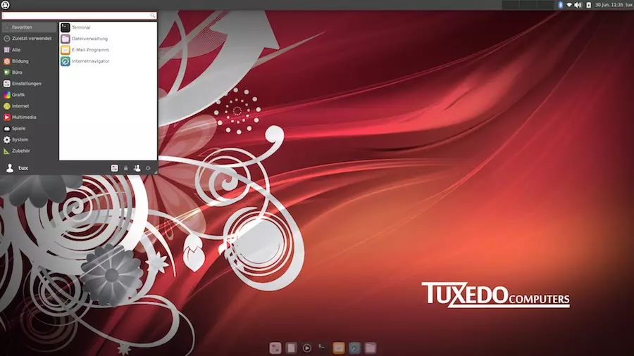 Tuxedo Xubuntu: Alemaniako ordenagailu konpainiak Ubuntu Spin arina abian jartzen du