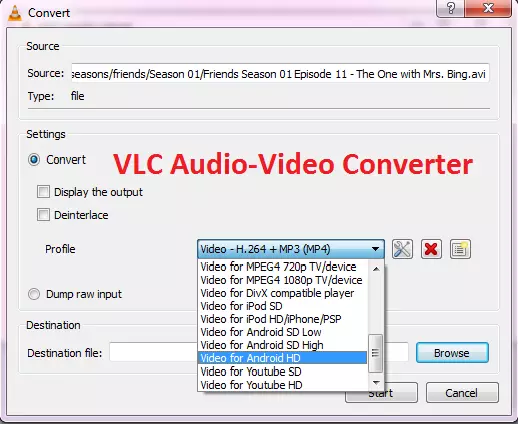 Hoe audio- of videobestanden naar elk formaat te converteren met VLC? 12677_1