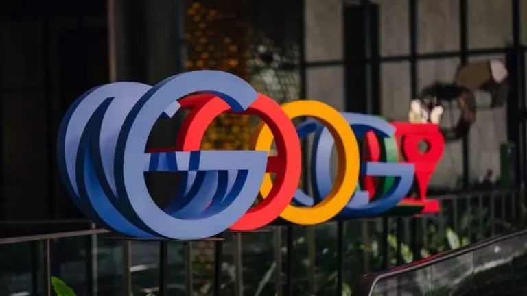 google logo bûten kantoar