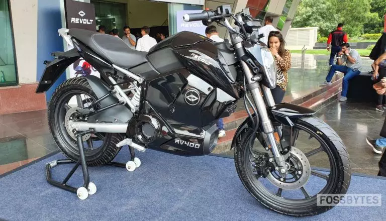 Revolt RV 400 الیکٹرک موٹر سائیکل