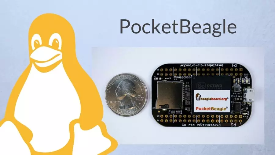 PocketBeagle: Ultra malá vývojová doska s otvoreným zdrojom a Linuxom