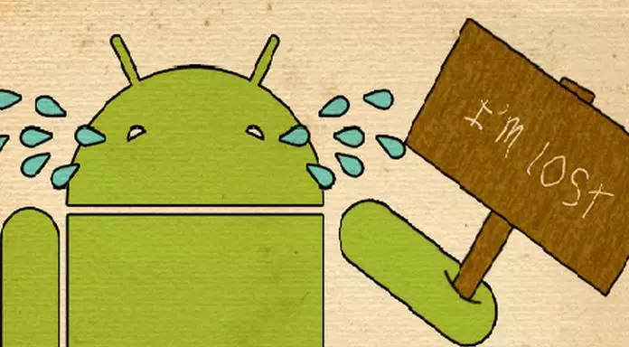 conas a aimsiú-caillte-fón Android