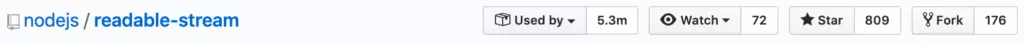 readable-stream github repo status