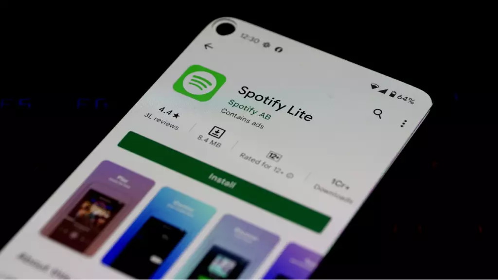 spotify lite. Gamit ug lite android apps