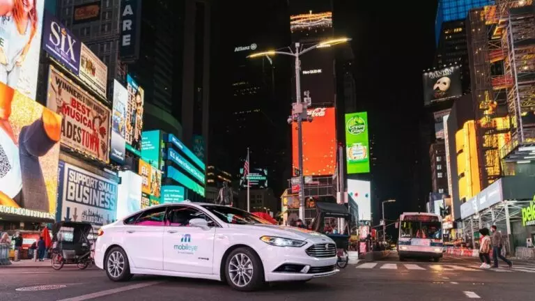 Mobileye Autonomous nga sakyanan sa new york