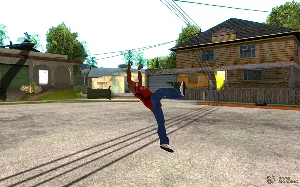 Parkour-Mod in San Andreas