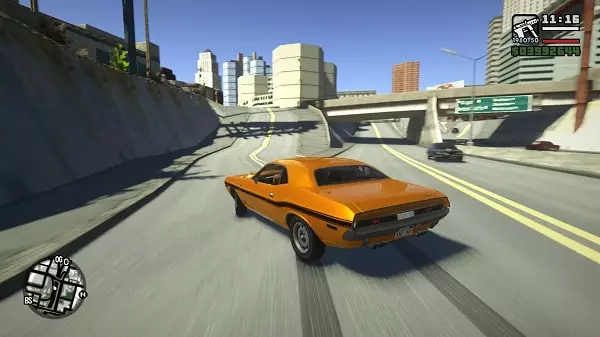 サンアンドレアスのGTA5グラフィックス