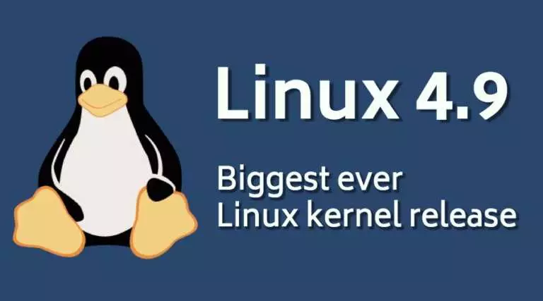 linux-4-9-ядроның шығарылымы