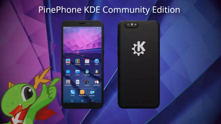 Op Linux gebaseerde PinePhone CE met KDE Plasma Mobile beschikbaar voor pre-order