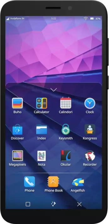 KDE Plasma Mobile op de PinePhone