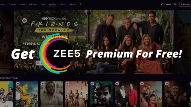 zee5 premium belaş bistînin