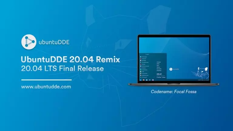 Wydano UbuntuDDE 20.04: połączenie Ubuntu Linux i Deepin Desktop