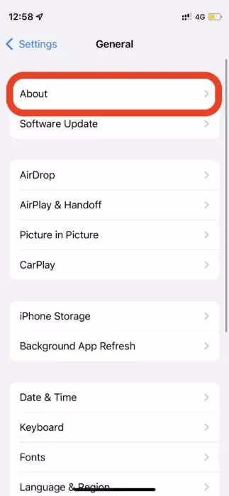 在 iPhone 3 上更改 AirDrop 名称