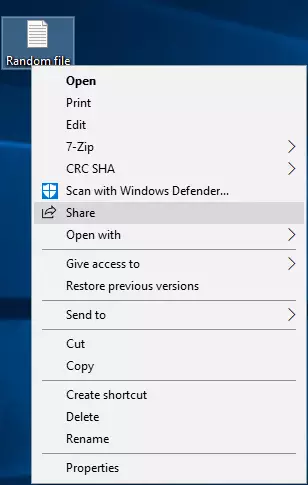 Windows 10 naby deel