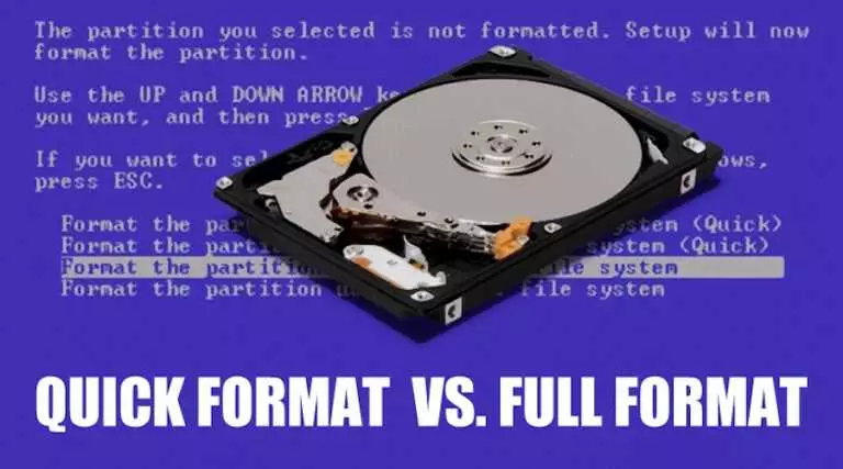 format ràpid versus format complet