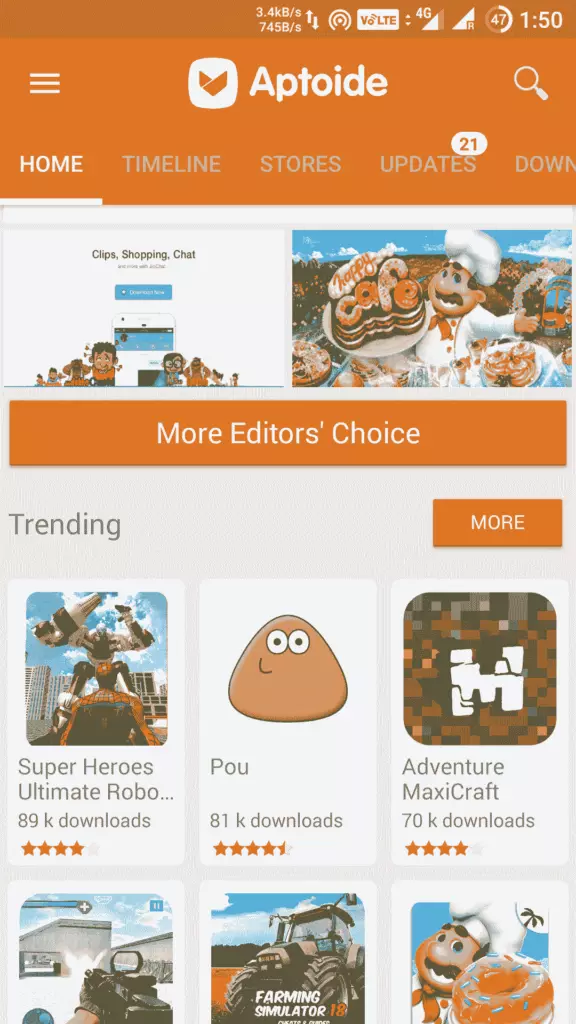 10 सर्वश्रेष्ठ Google Play Store विकल्प: वेबसाइट और ऐप्स 15471_4