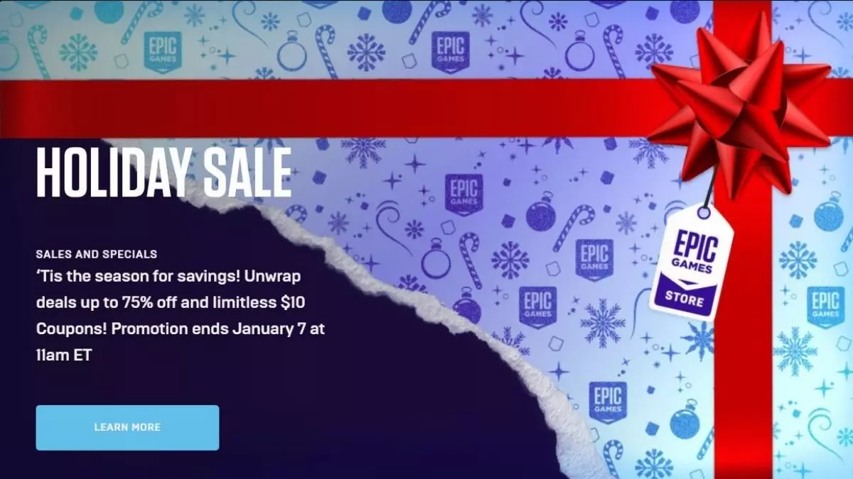 Разпродажба на видеоигри за Коледа 2020: Epic Games Store, GOG и Steam