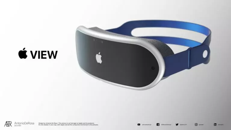 Apple linèt ar/vr ak kask