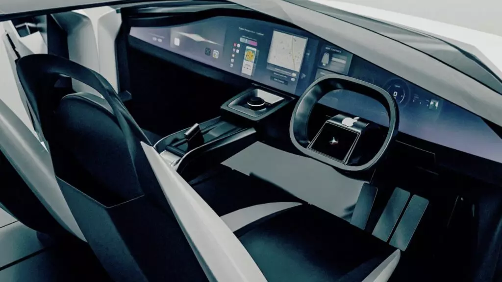 Interior de Apple Car