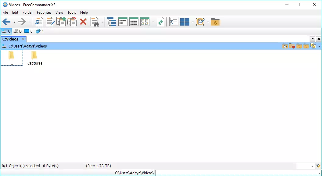 Paras Windows File Manager 1 FreeCommander