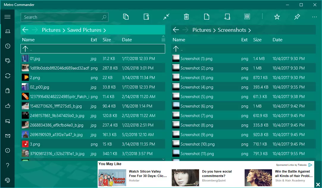 Paras Windows File Manager 6 Metro Commander