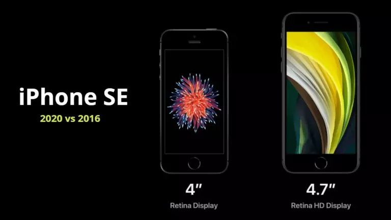 iPhone SE 1:a gen vs 2:a generationens specifikationer jämförda