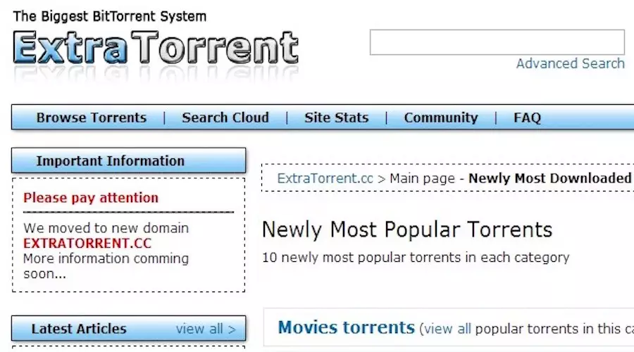 Torrent breise