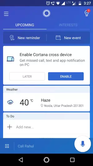Телефонды Windows 10 Cortana Cross құрылғысымен байланыстырыңыз
