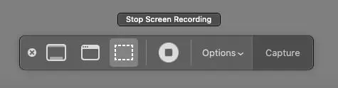 Mac снимачот на екранот престане да снима