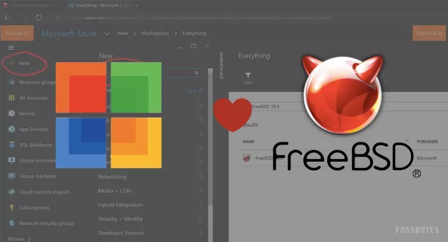 Microsoft freebsd